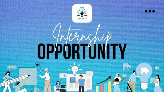 Internship Opportunity at VSP Legals, Delhi| Lexpeeps